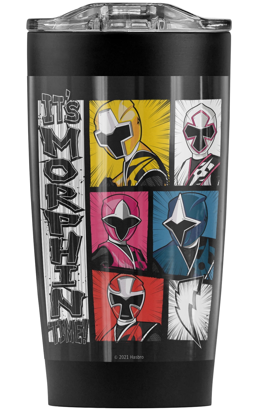 Power Rangers Ninja Steel/Its Morphin Time Stainless Steel Tumbler 20 ...