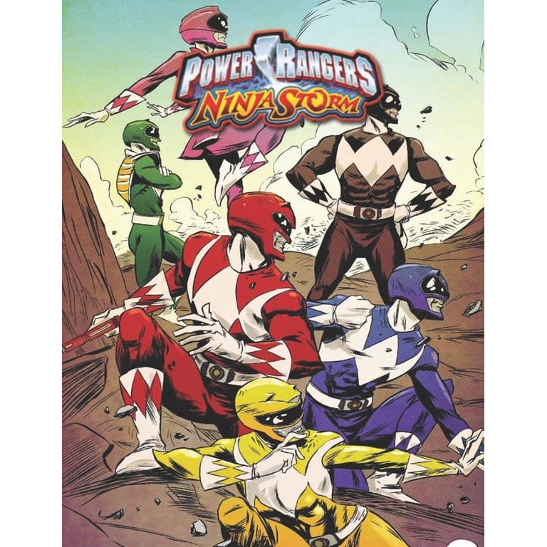 power rangers ninja storm coloring pages