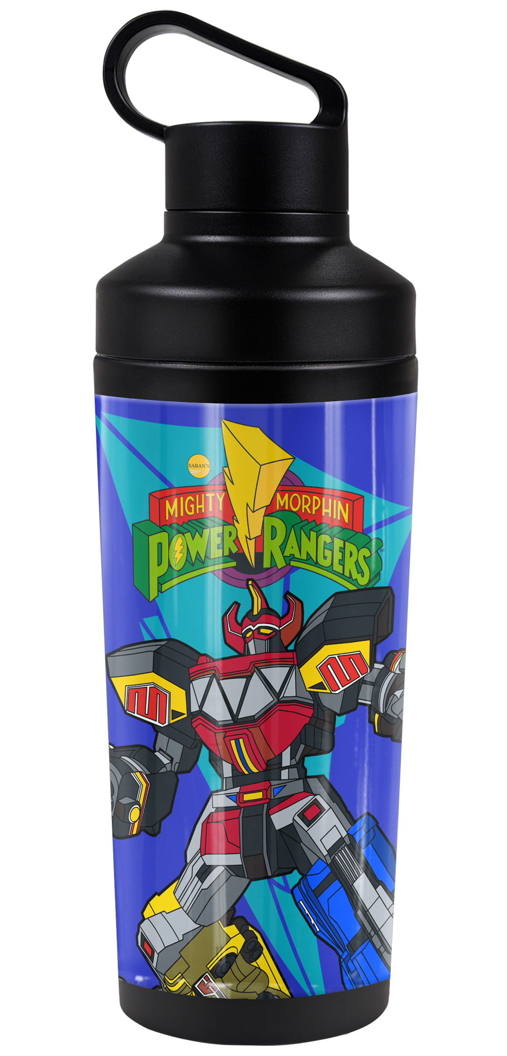Power Rangers Official Megazord Power 18 oz Insulated Water Bottle ...