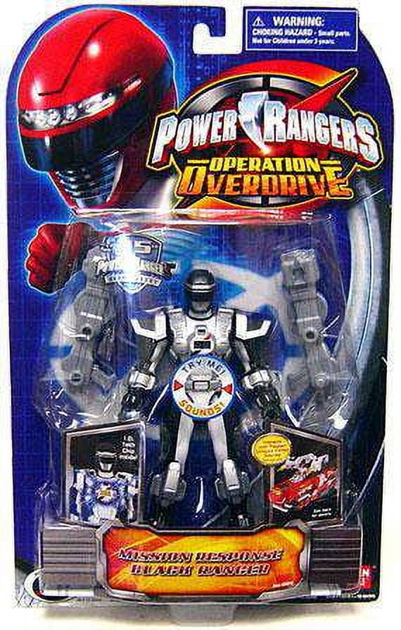 Power Rangers Operation Overdrive Mission Response Black Ranger Action ...