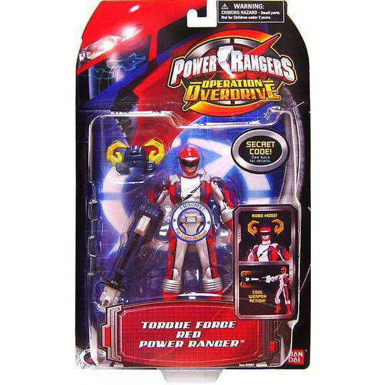 Power Rangers Operation Overdrive Red Ranger 2 NEW Power Rangers,