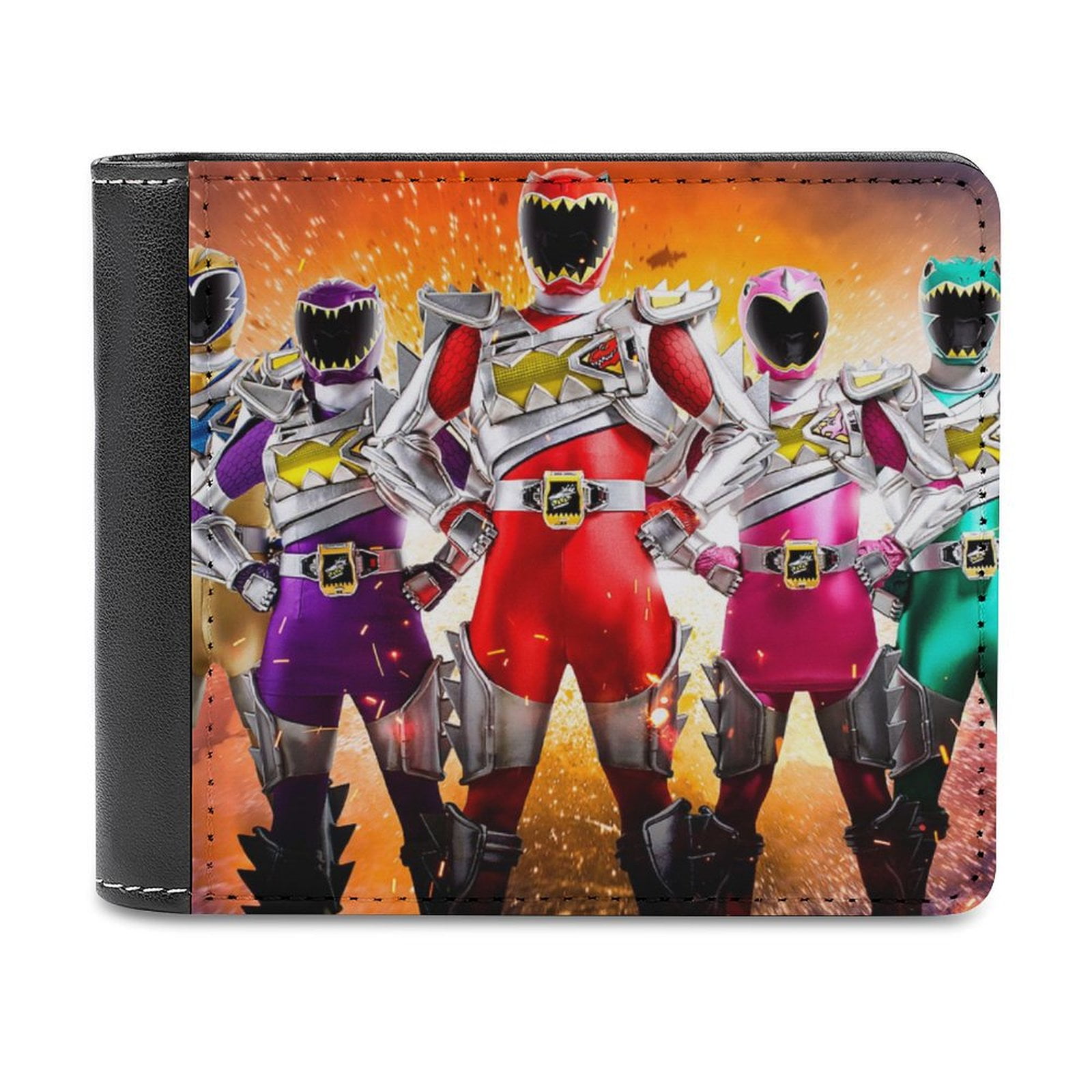 Power Rangers PU Leather Wallet With Card Slots Bifold Wallet Money ...