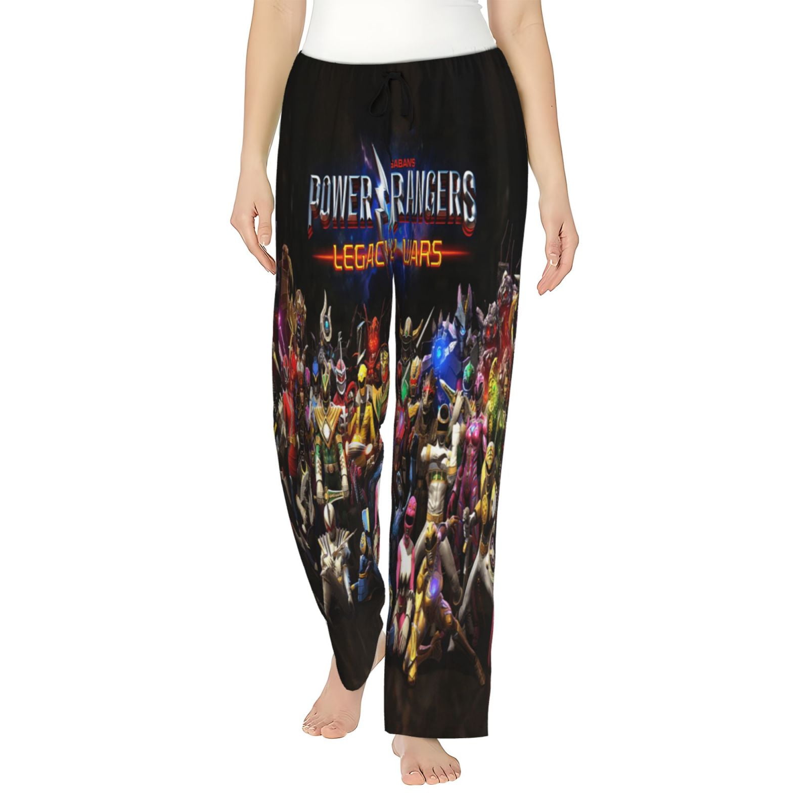 Power Rangers Pajama Pants for Women Cartoon Pajama Pants All Over ...