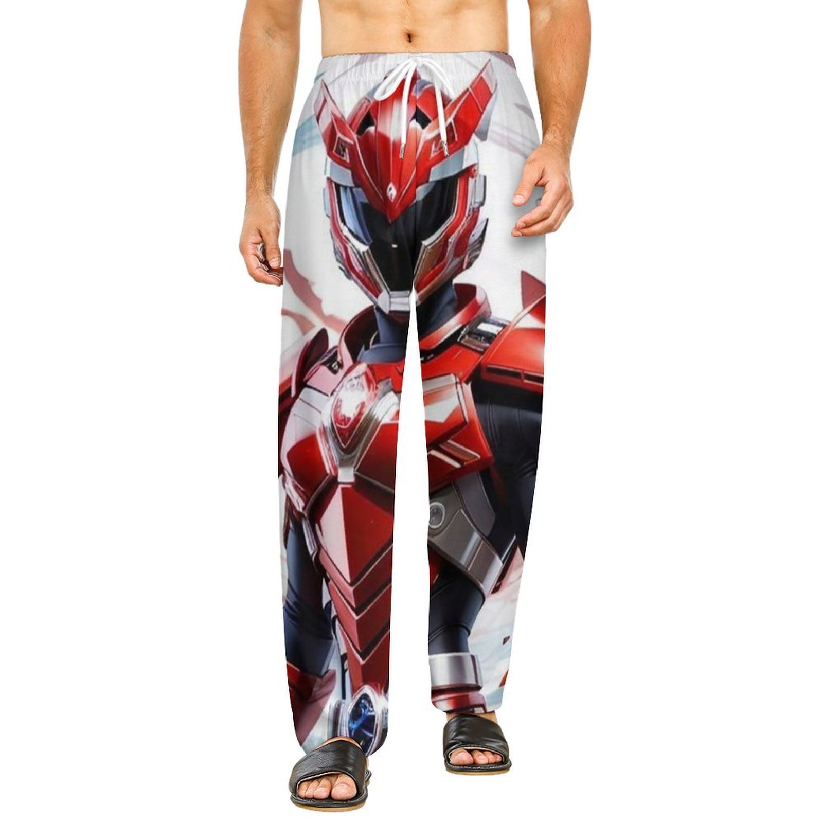 Power Rangers Pajamas Pants 3D Printing Wide Leg PJ Pant Loungewear ...