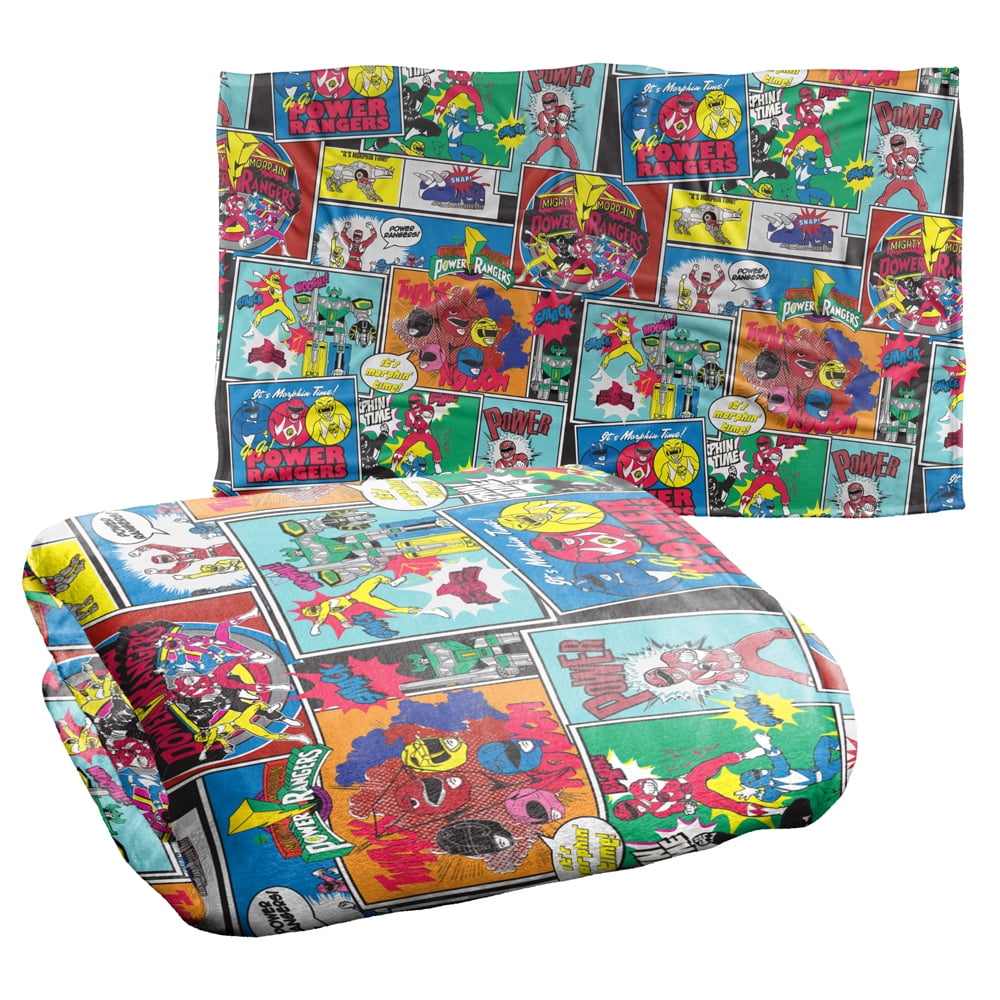 Power Rangers Pattern Silky Touch Super Soft Throw Blanket 36" x 58 ...