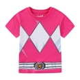 Power Rangers Pink Ranger Short Sleeve T-Shirt (Girls), Sizes 4-8 ...