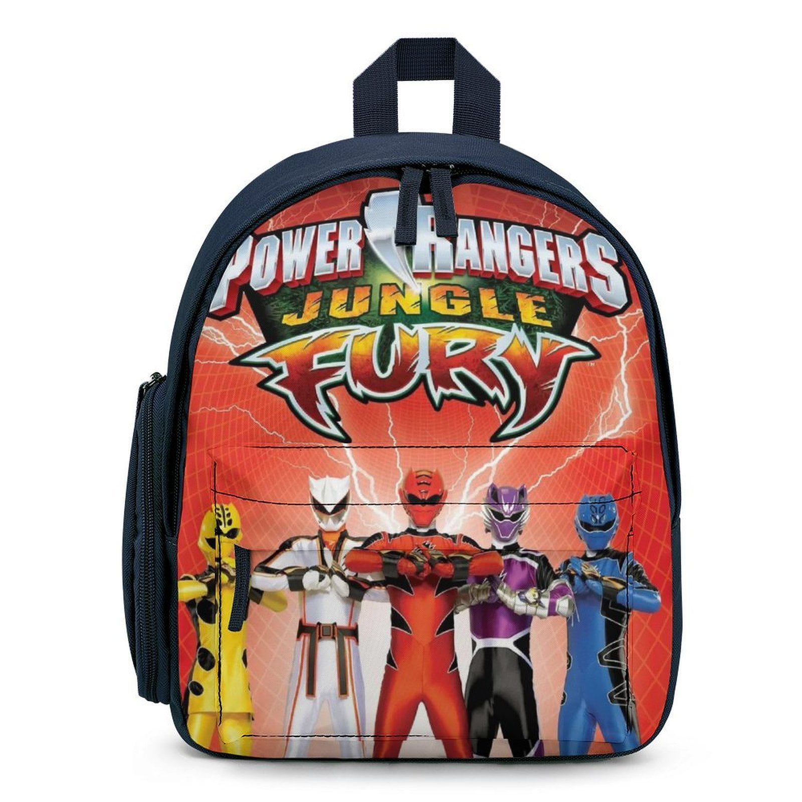 Power Rangers Poster Adjustable Daypack Backpack Lightweight Satchel ...