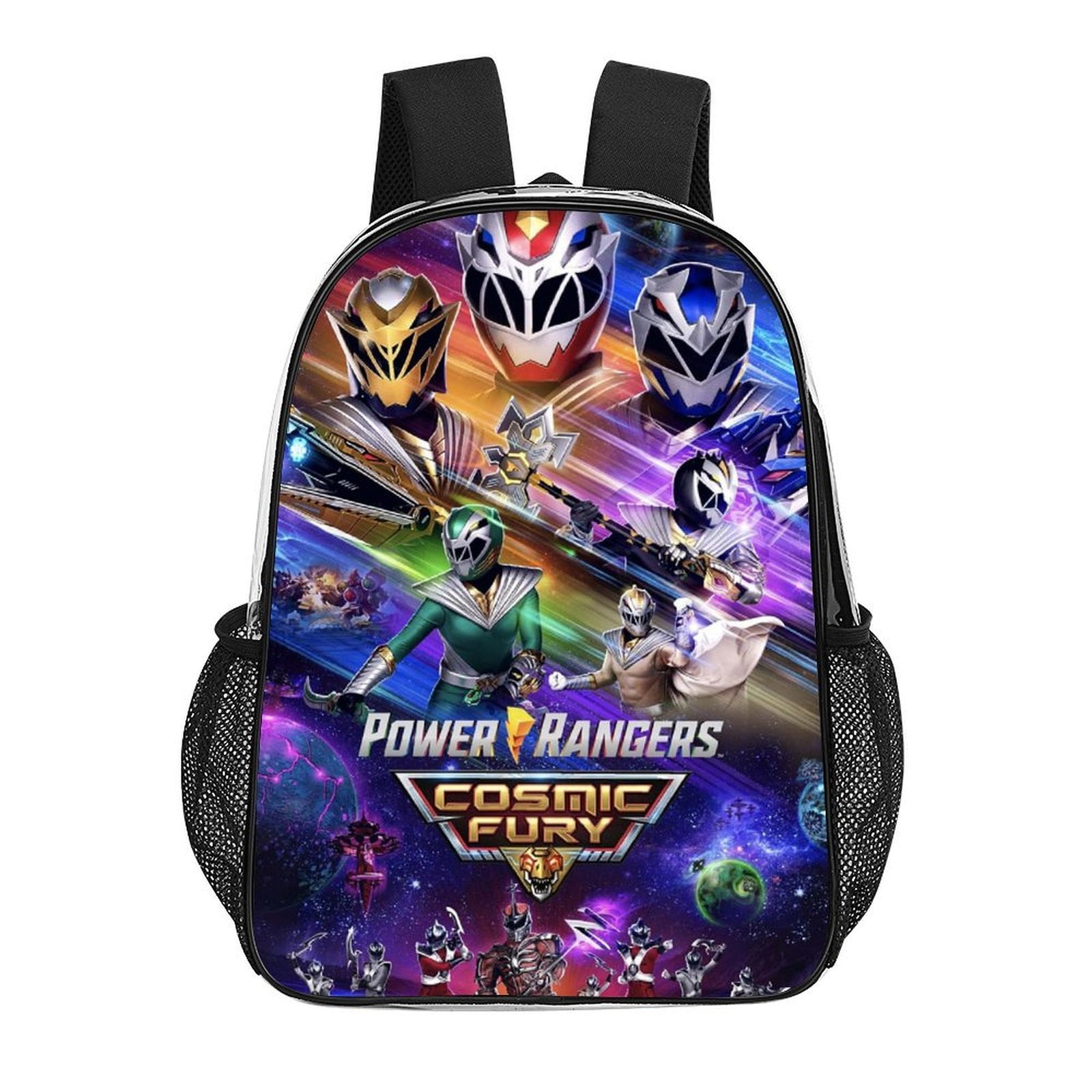 Power Rangers Poster Clear Backpack Laptop Daypack School Bookbag Large ...