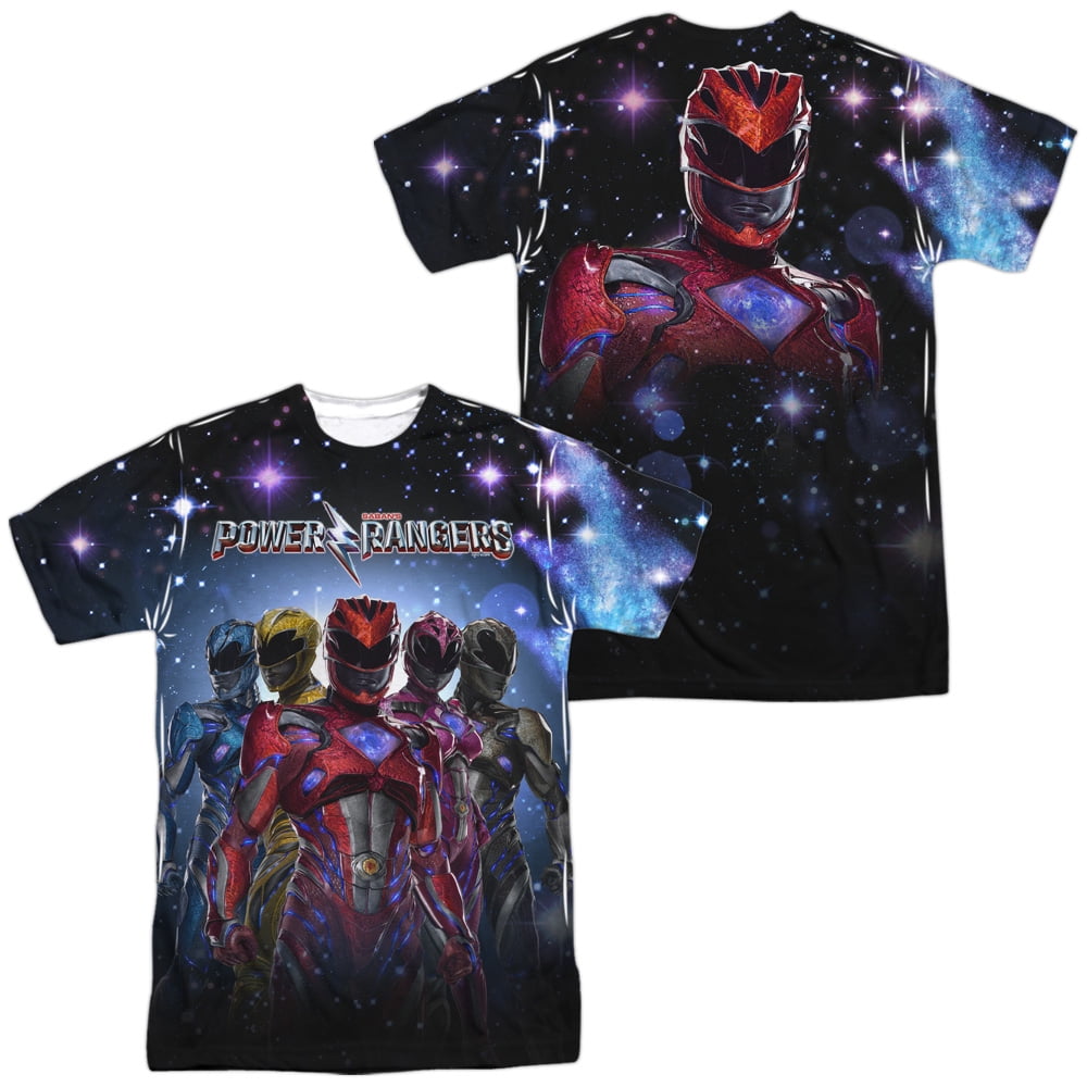 Power Rangers Power Surge Unisex Adult Sublimated Costume T Shirt ...