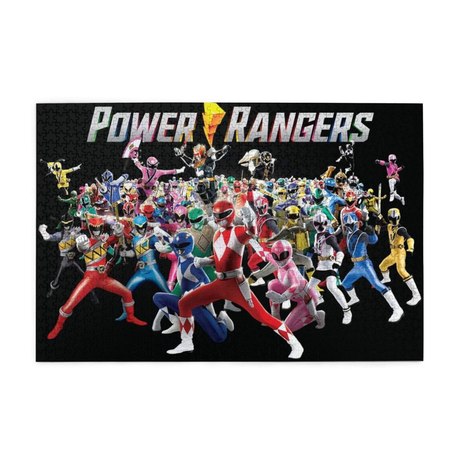 Power Rangers Puzzle - 1000 Piece Jigsaw Puzzle For Adults Kids Boys ...