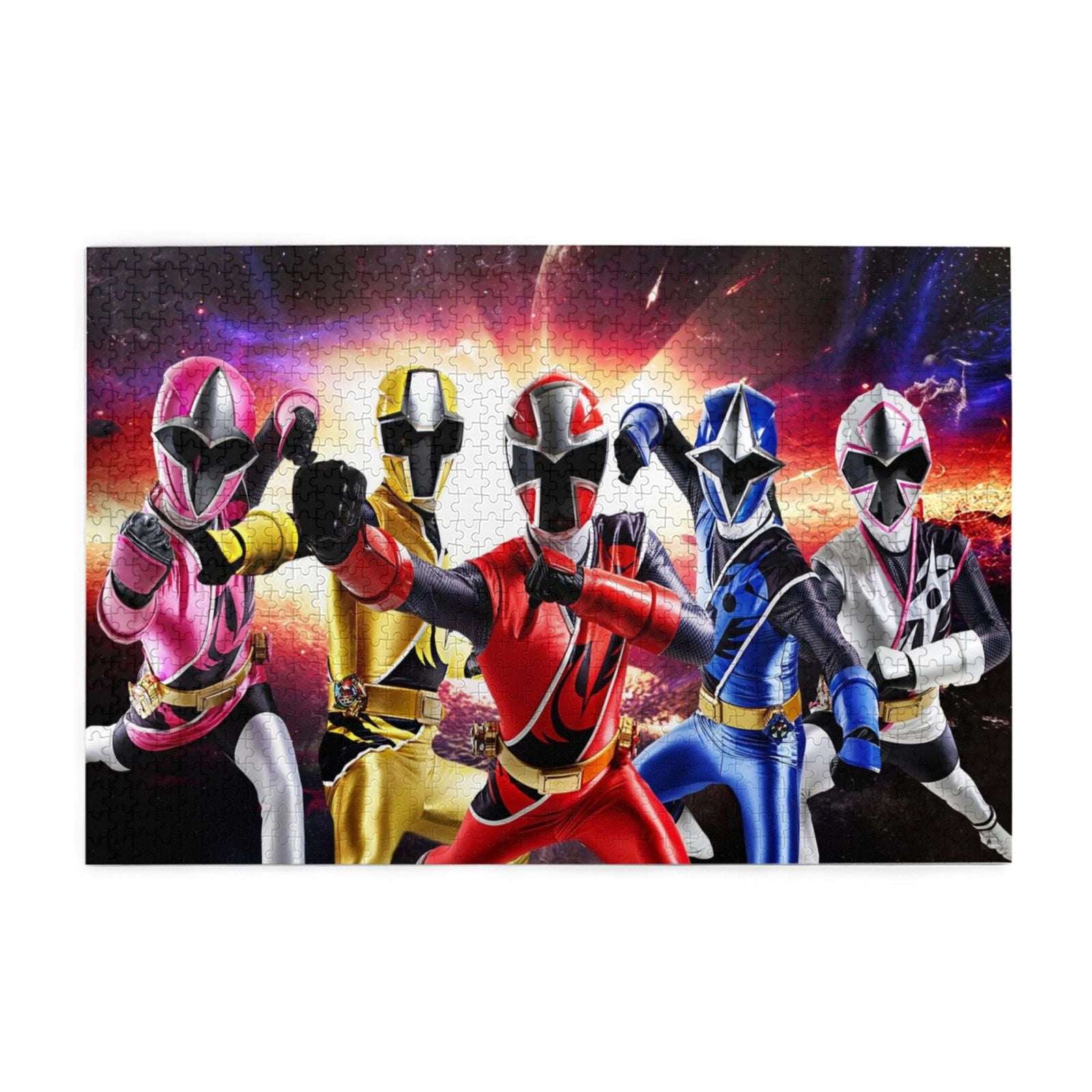 Power Rangers Puzzle - 1000 Piece Jigsaw Puzzle For Adults Kids Boys ...