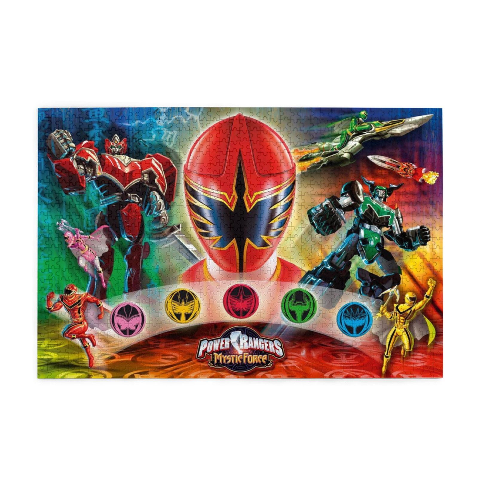 Power Rangers Puzzle - 1000 Piece Jigsaw Puzzle For Adults Kids Boys ...