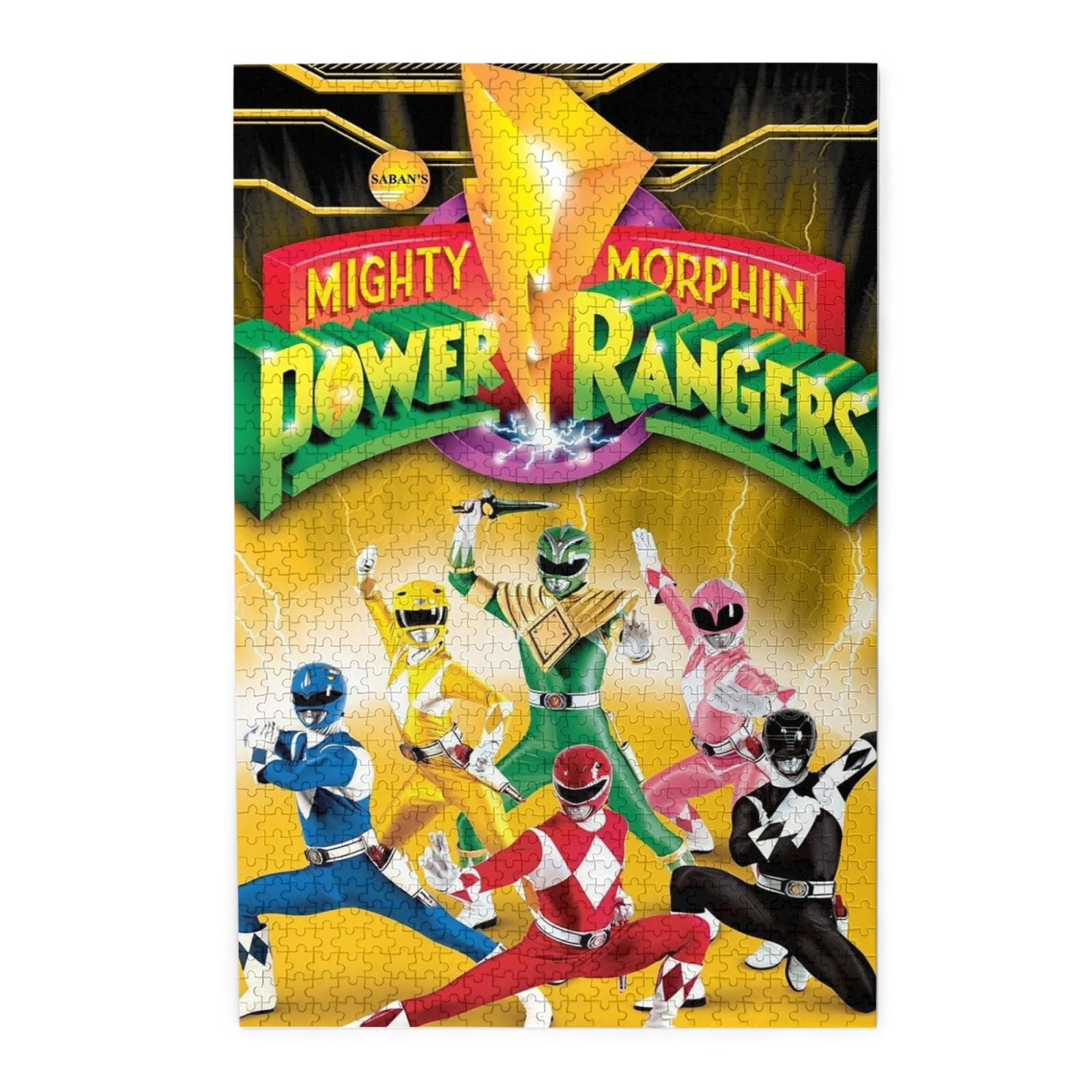 Power Rangers Puzzle - 1000 Piece Jigsaw Puzzle For Adults Kids Boys ...