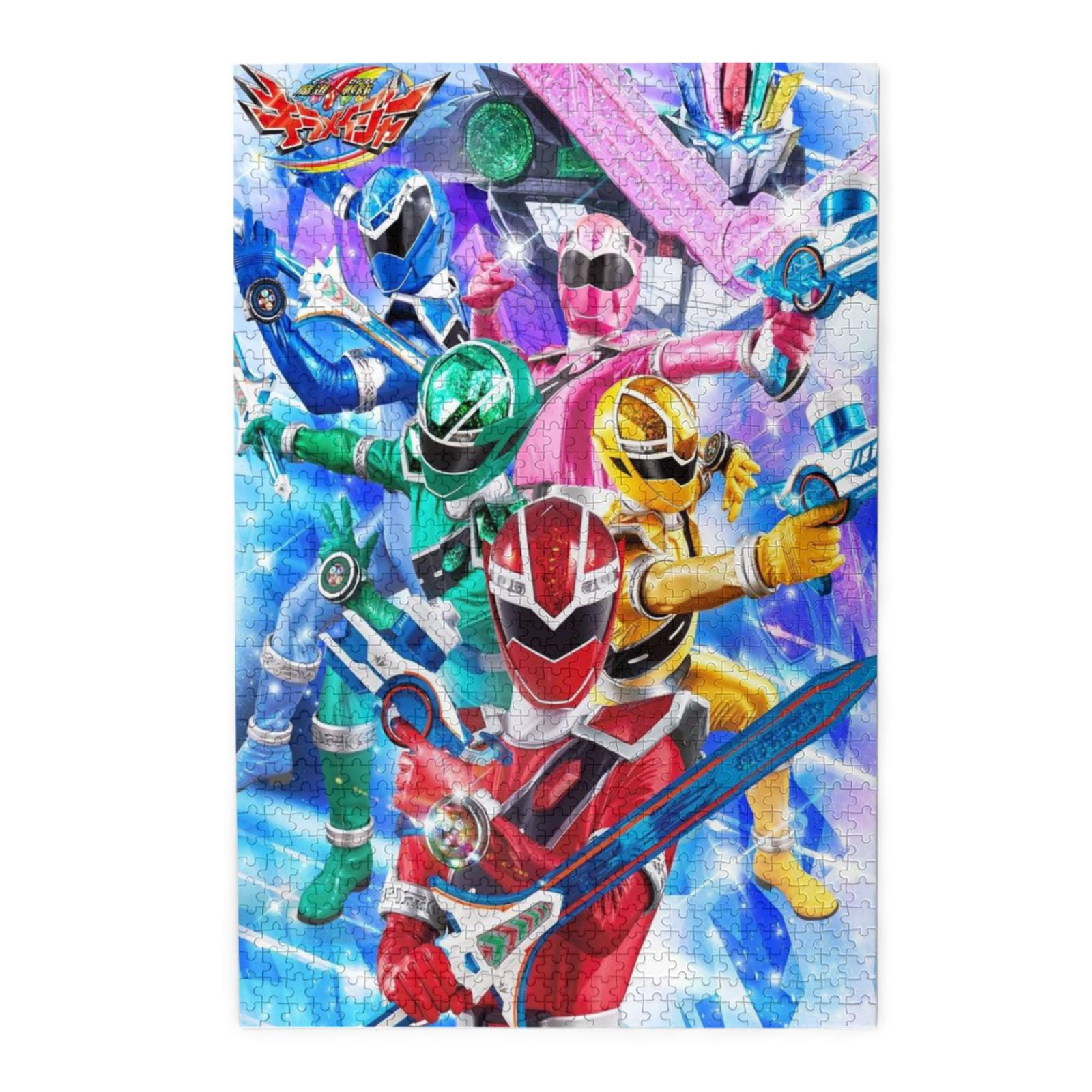 Power Rangers Puzzle - 1000 Piece Jigsaw Puzzle For Adults Kids Boys ...