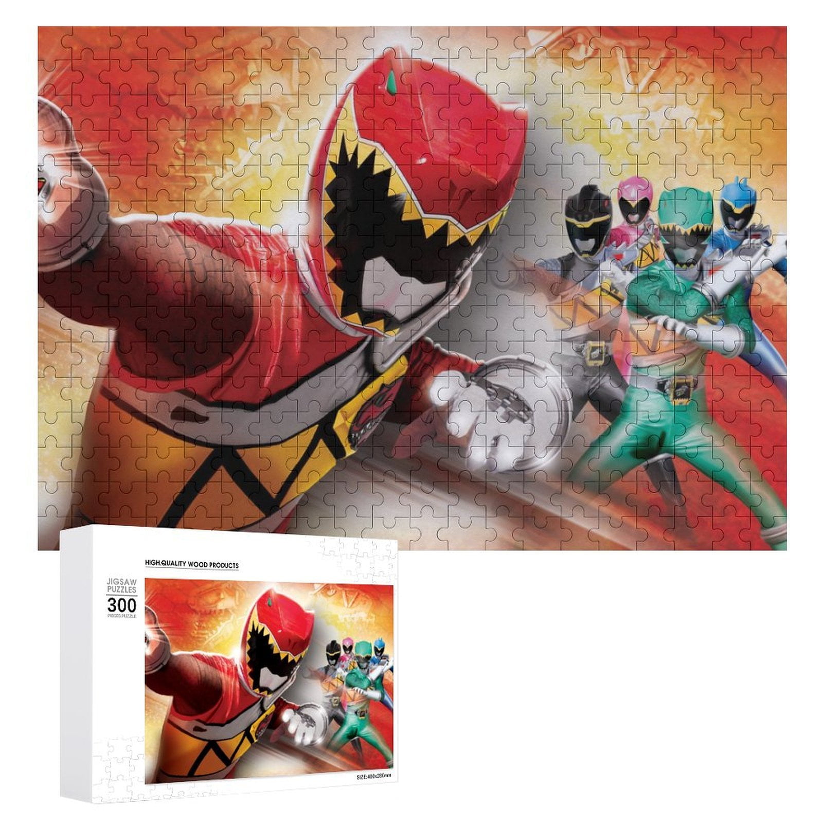 Power Rangers Puzzle - 300 PCS Jigsaw Puzzle - Walmart.com