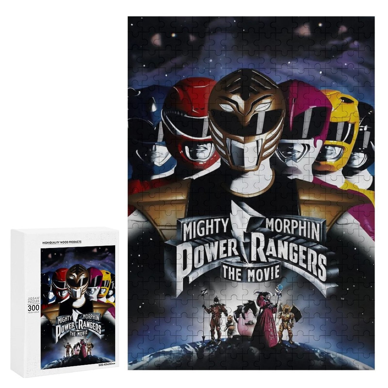 Power Rangers Puzzle - 300 PCS Jigsaw Puzzle - Walmart.com