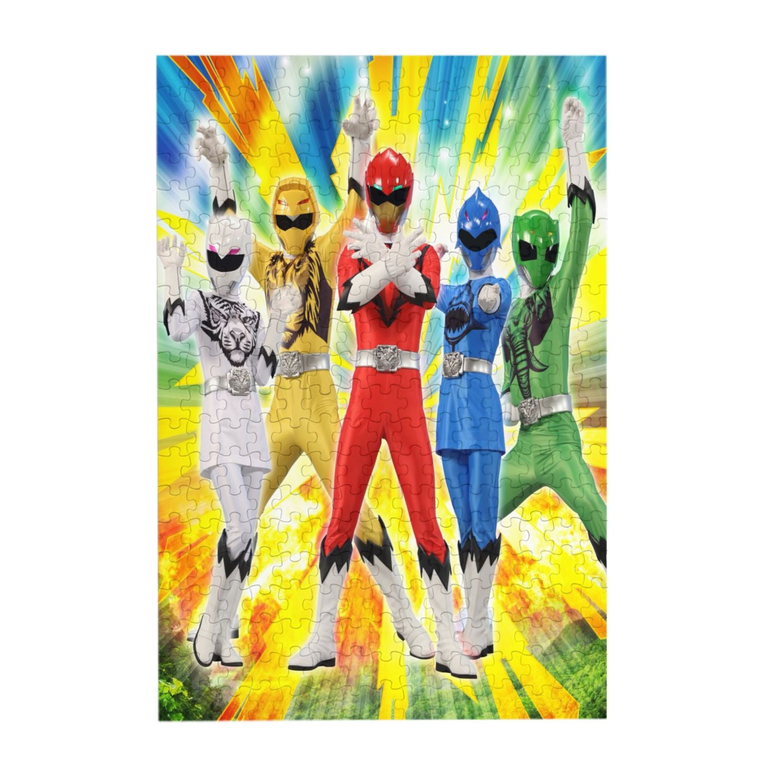 Power Rangers Puzzle - 300 Piece Jigsaw Puzzle For Adults Kids Boys ...