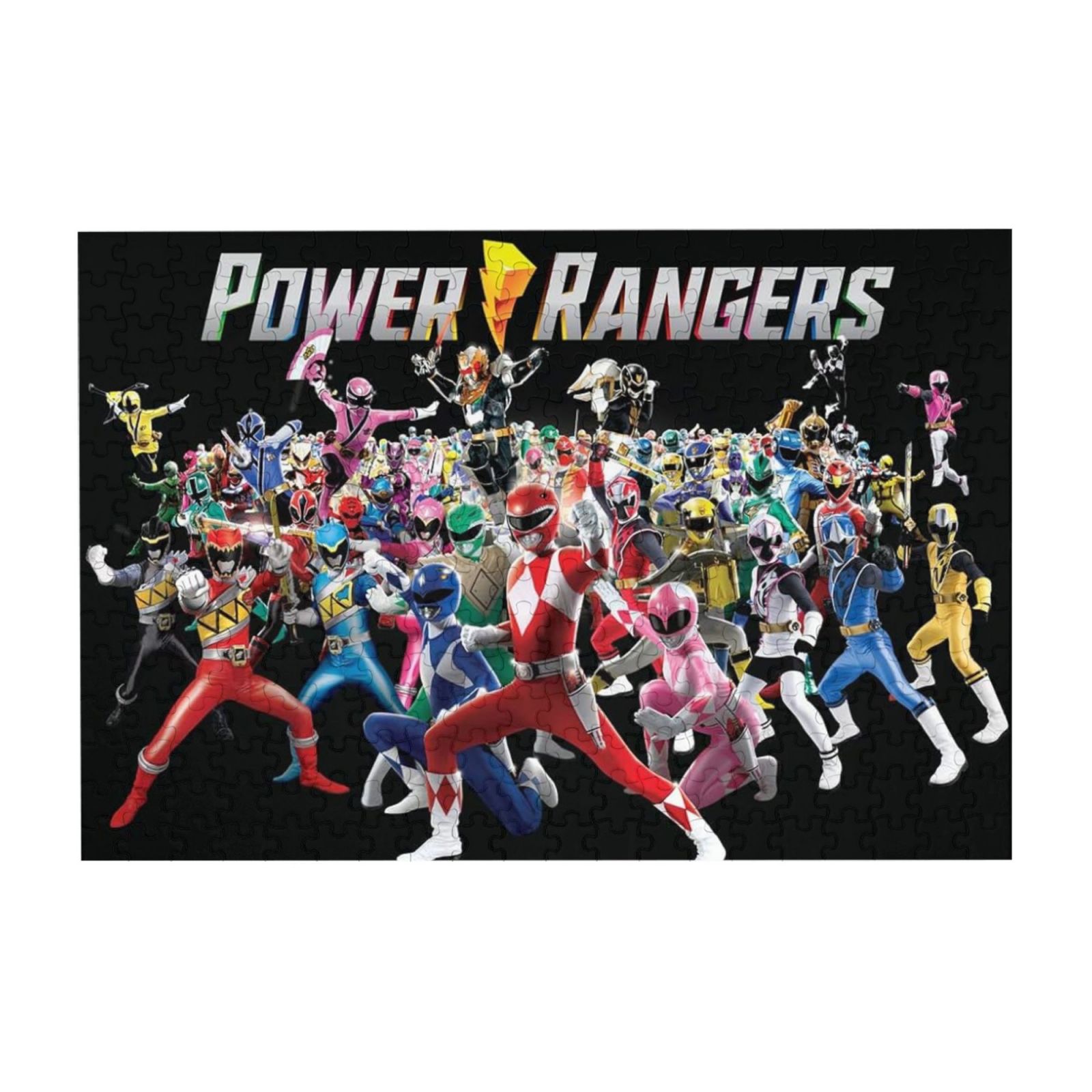 Power Rangers Puzzle - 300 Piece Jigsaw Puzzle For Adults Kids Boys ...