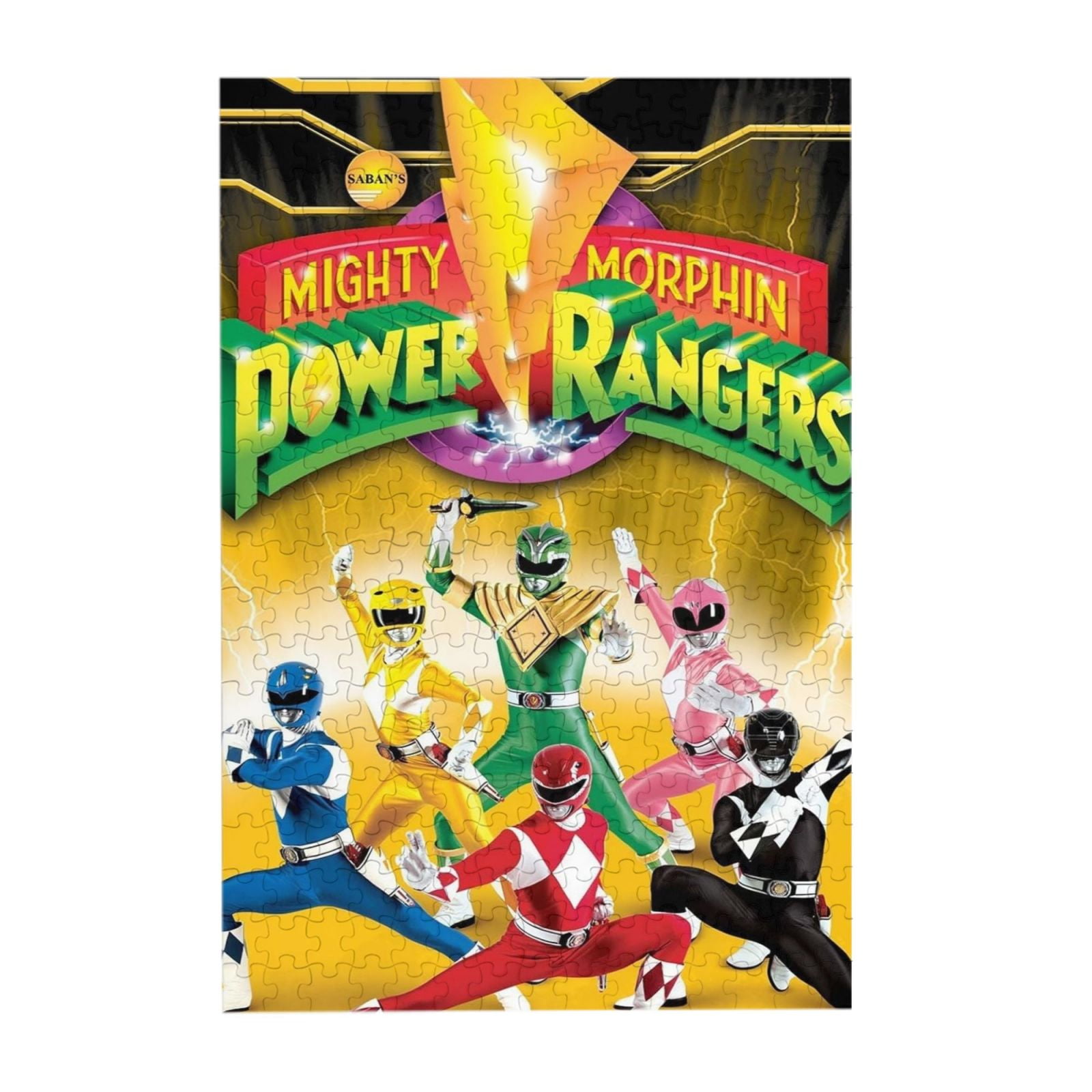 Power Rangers Puzzle - 300 Piece Jigsaw Puzzle For Adults Kids Boys ...