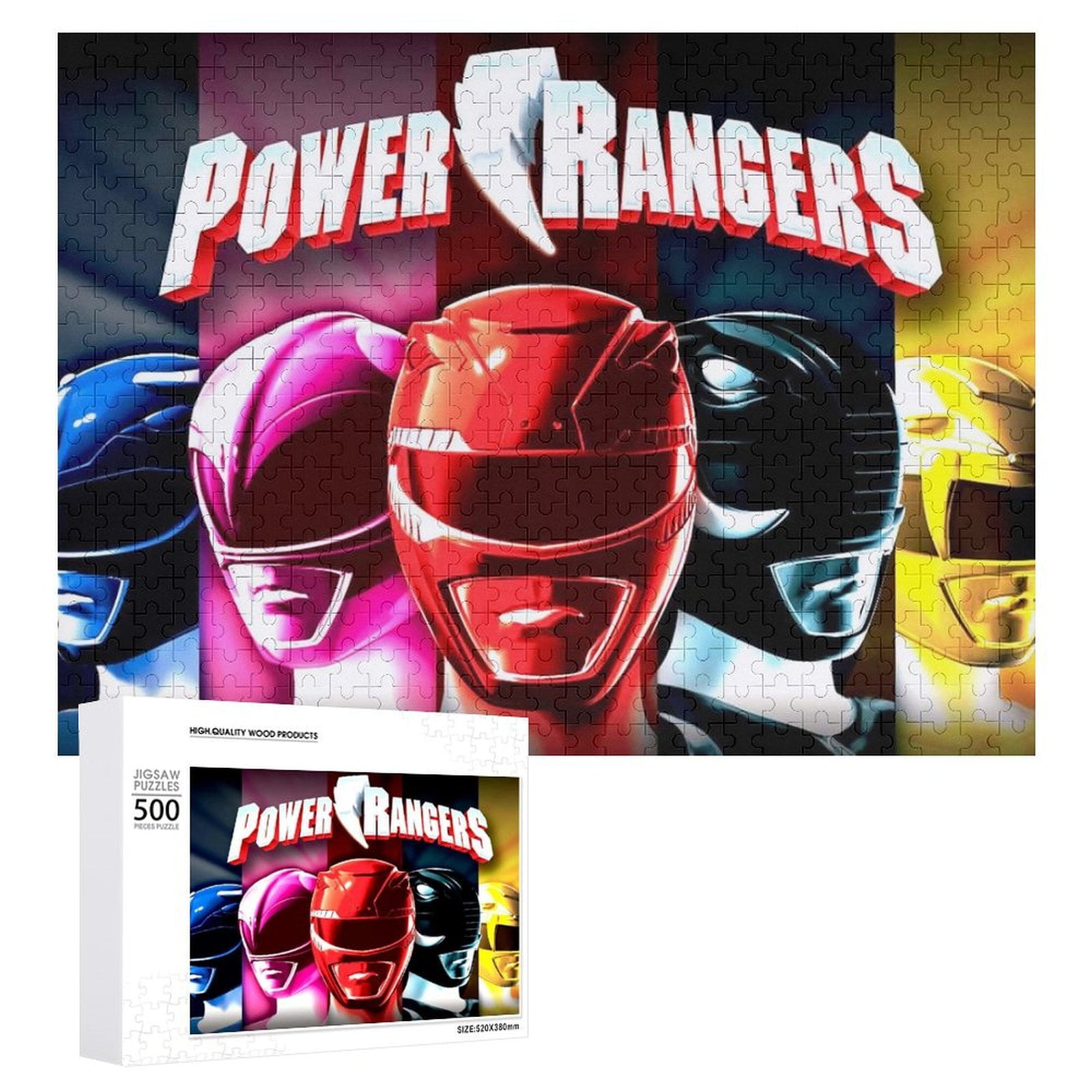 Power Rangers Puzzle - 500 PCS Jigsaw Puzzle - Walmart.com