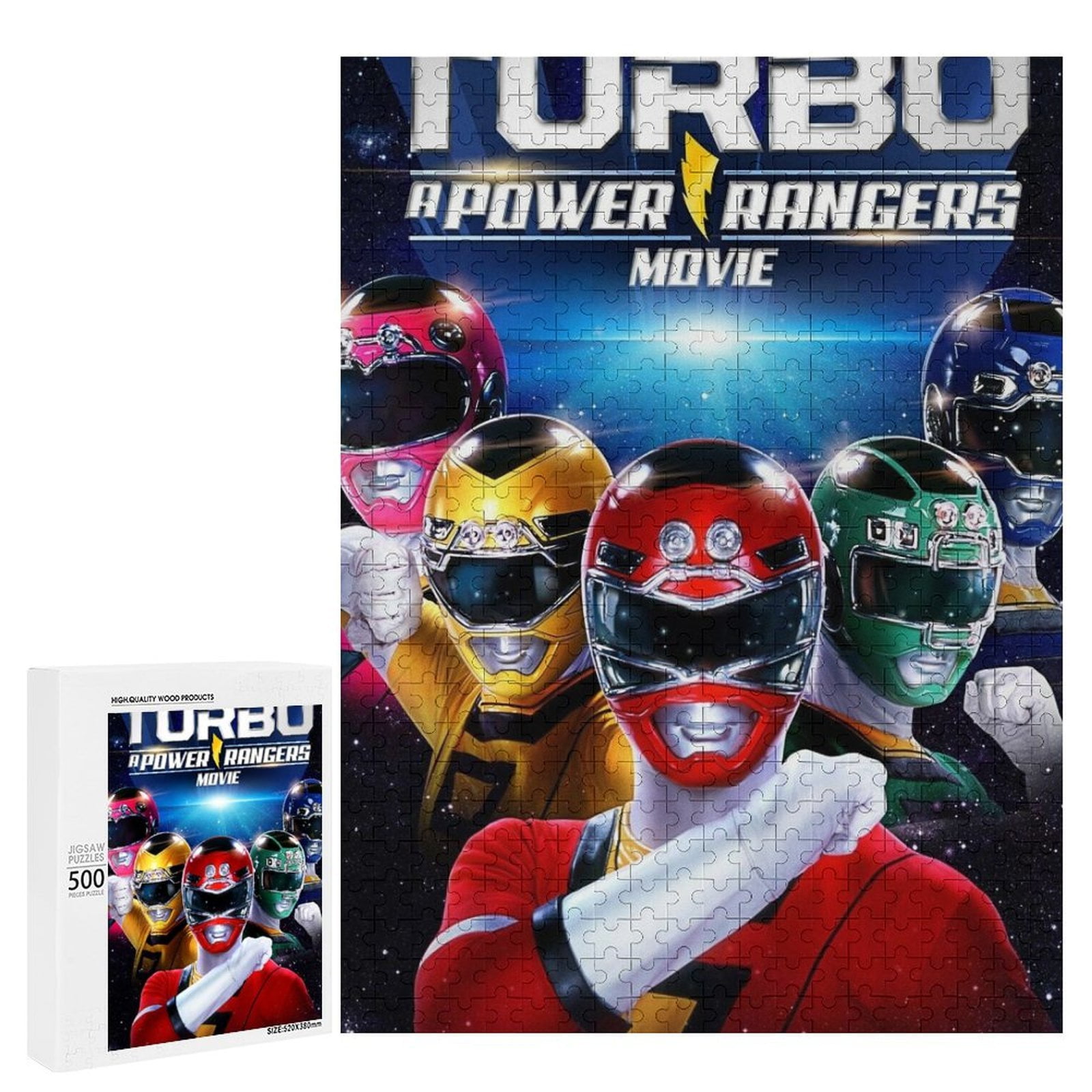 Power Rangers Puzzle - 500 PCS Jigsaw Puzzle - Walmart.com