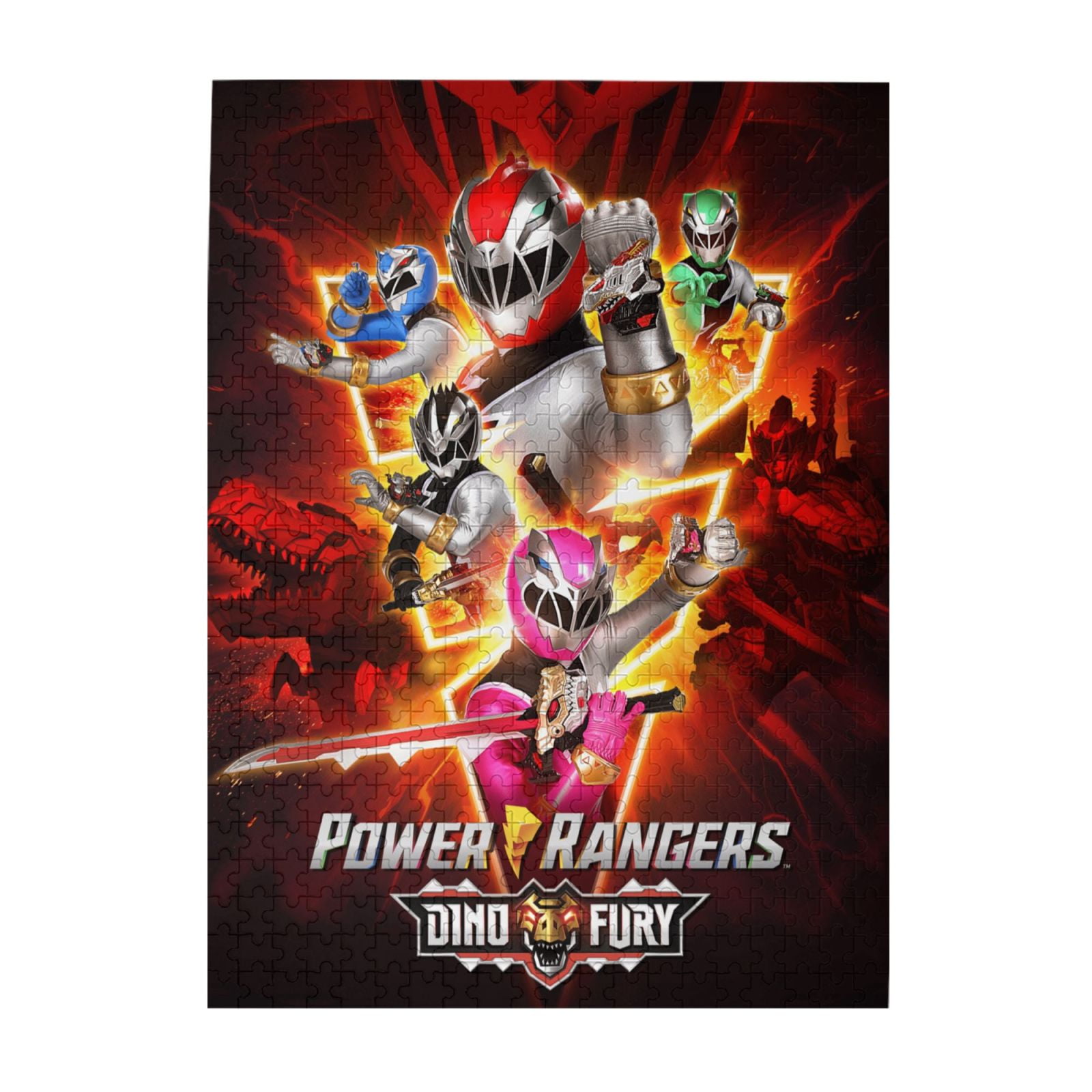 Power Rangers Puzzle - 500 Piece Jigsaw Puzzle For Adults Kids Boys ...