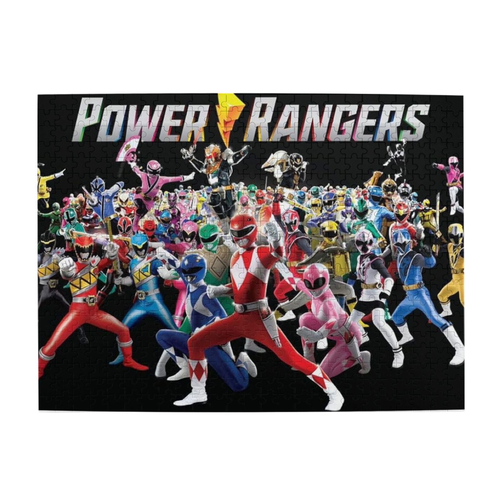 Power Rangers Puzzle - 500 Piece Jigsaw Puzzle For Adults Kids Boys ...