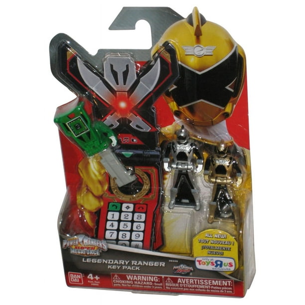 Power Rangers RPM (2014) Bandai Green Silver & Gold Legendary Key Pack ...
