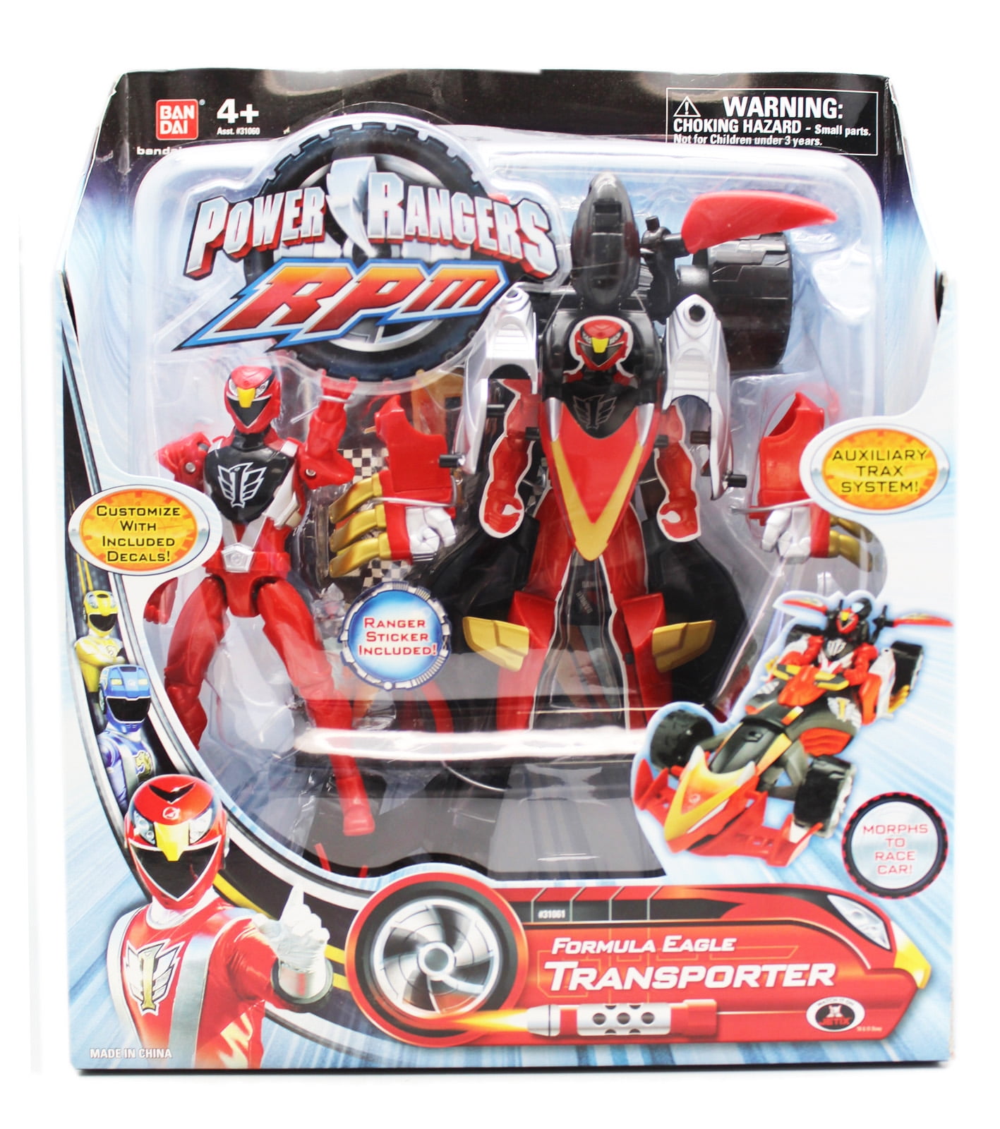 Power Rangers Rpm Red Ranger Toy