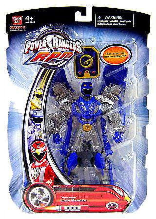 Power Rangers RPM Moto Morph Lion Ranger 6.5 Action Figure - Walmart.com