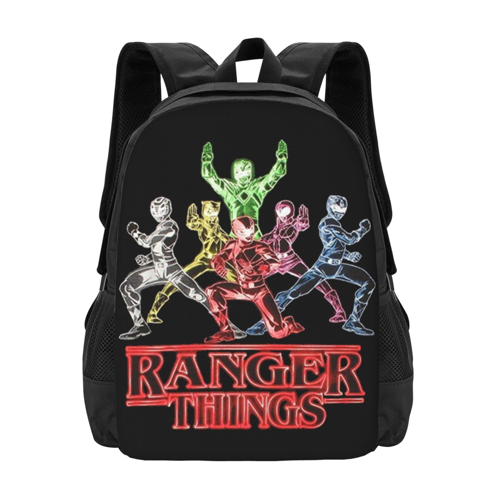 Power Rangers-Ranger Things Backpack Fashion Travel Backpack Laptop ...