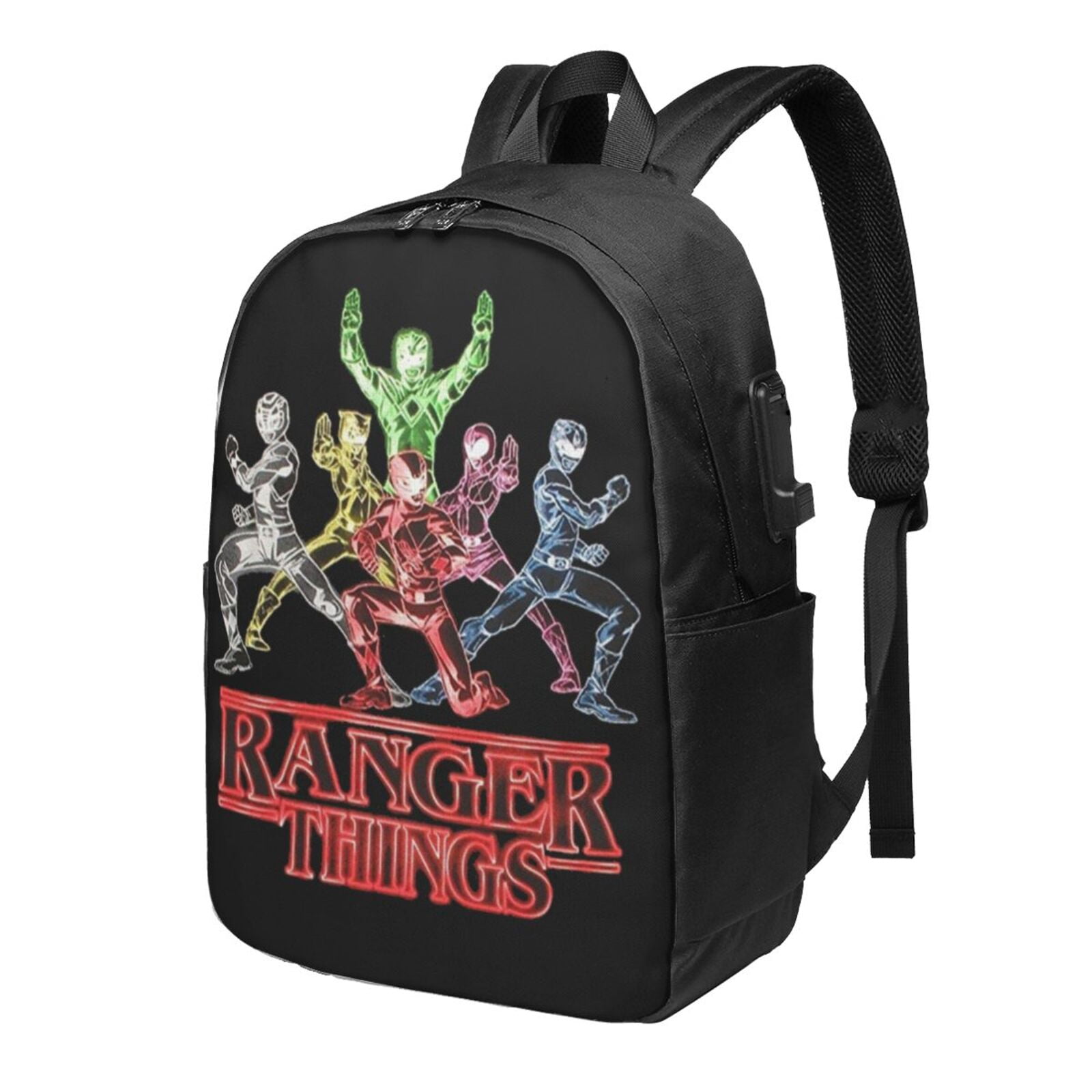 Power Rangers-Ranger Things Backpack Fashion Travel Backpack Laptop ...