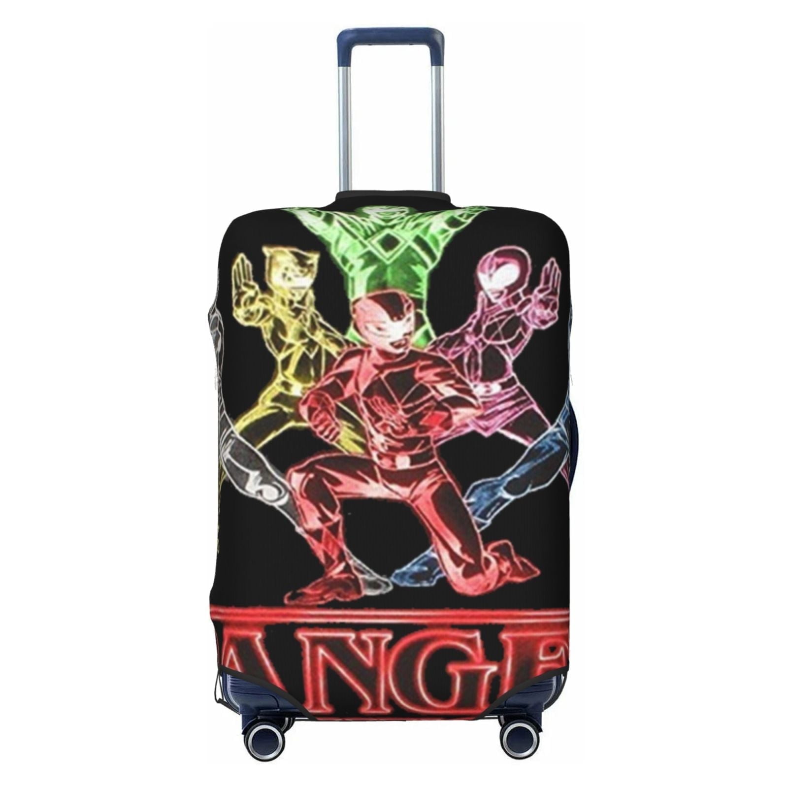 Power Rangers-Ranger Things Luggage Cover Approved Travel Suitcase ...