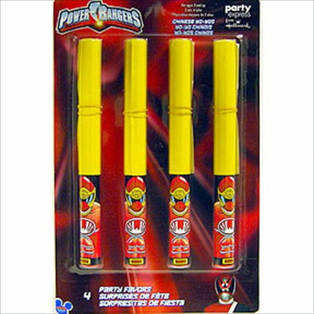Power Rangers 'Red Ranger' Chinese Yo Yo's / Favors (4ct) - Walmart.com