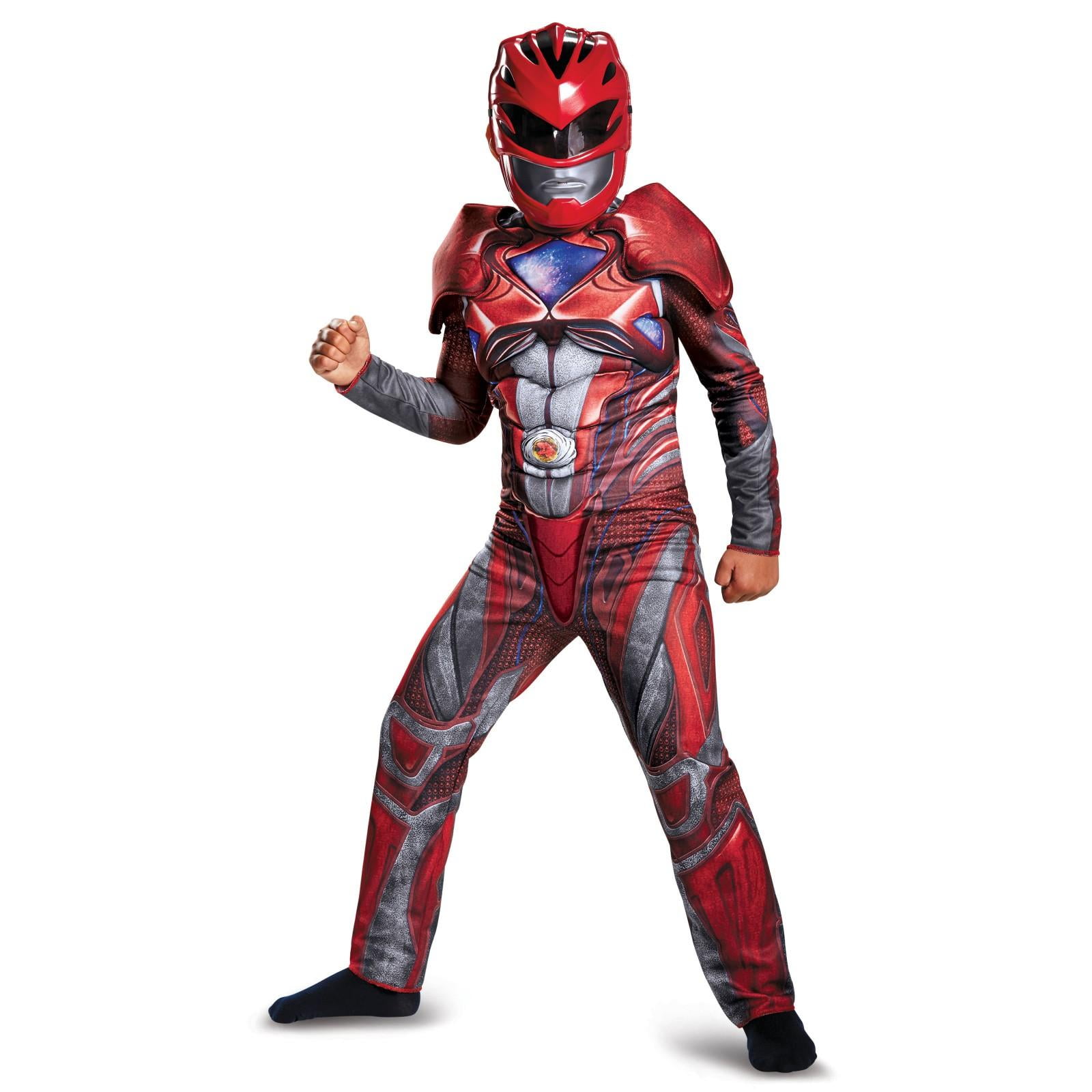 Power Rangers: Red Ranger Classic Muscle Child Costume - Walmart.com