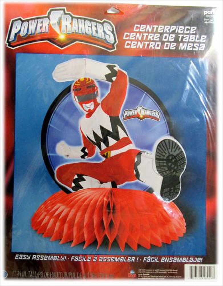 Power Rangers 'Red Ranger' Honeycomb Centerpiece (1ct) - Walmart.com