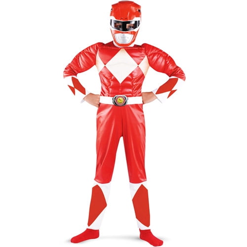 Disguise Power Rangers Mighty Morphin Red Ranger Classic