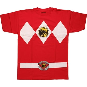 Power Rangers Adult Yellow Ranger Costume T-Shirt - Walmart.com