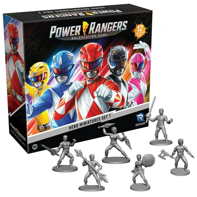 Free Shipping! Power Rangers Roleplaying Game: Hero Miniatures Set 1 ...