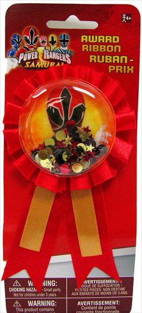 Power Rangers Samurai Award Ribbon (1ct) - Walmart.com
