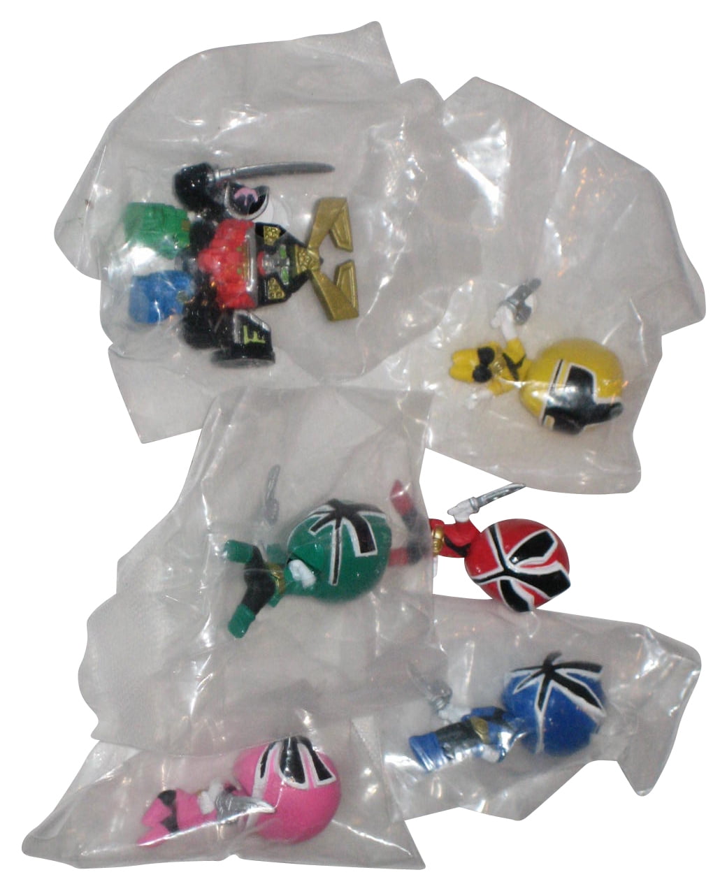 Power Rangers Samurai Megazord (2011) Bandai Mini Figure Set - (Red ...