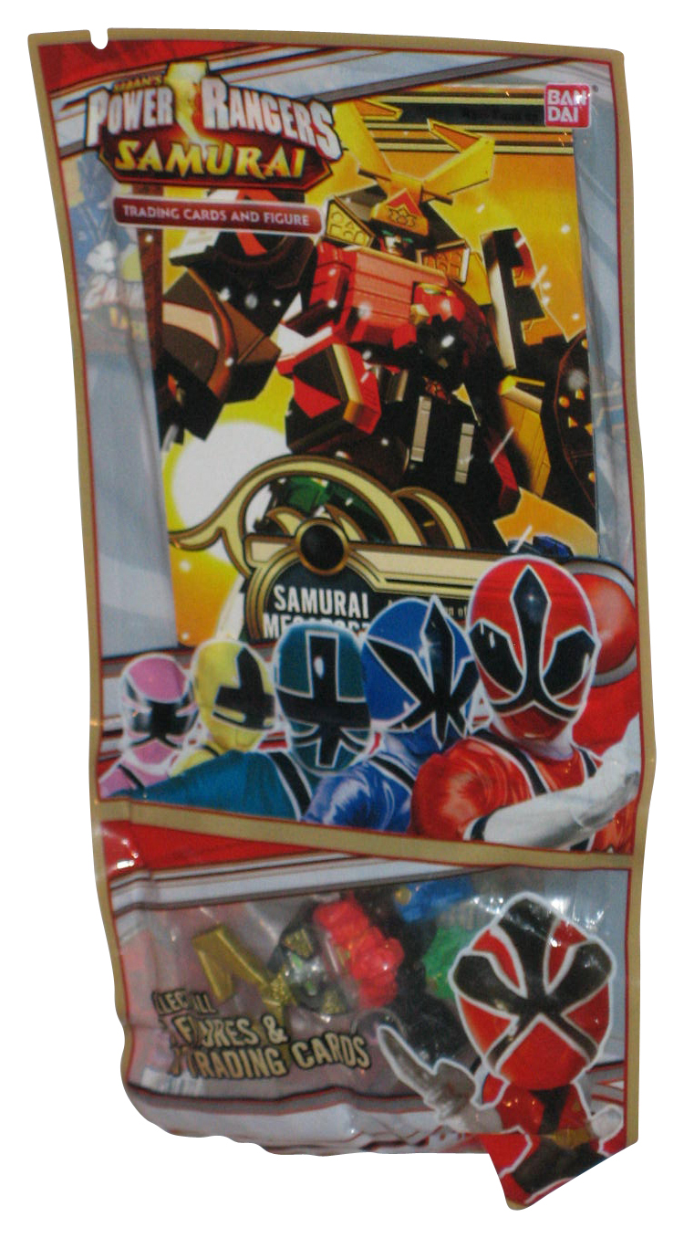 Power Rangers Samurai Megazord (2011) Bandai Mini Figure w/ Trading ...