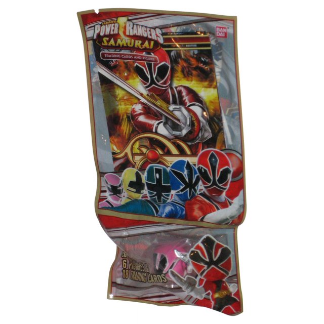 Power Rangers Samurai Pink (2011) Bandai Mini Figure w/ Trading Card ...