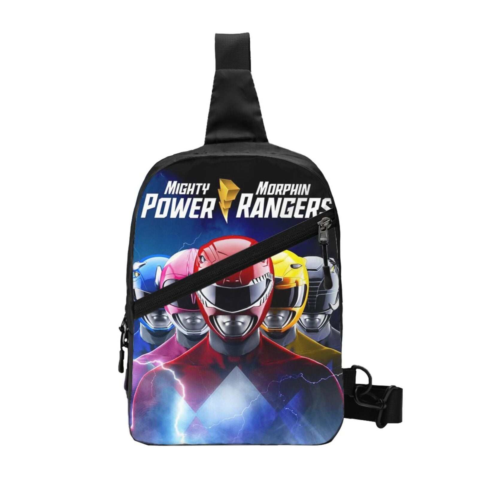 Power Rangers Sling Crossbody Backpack Shoulder Bag Chest Bag Daypack ...