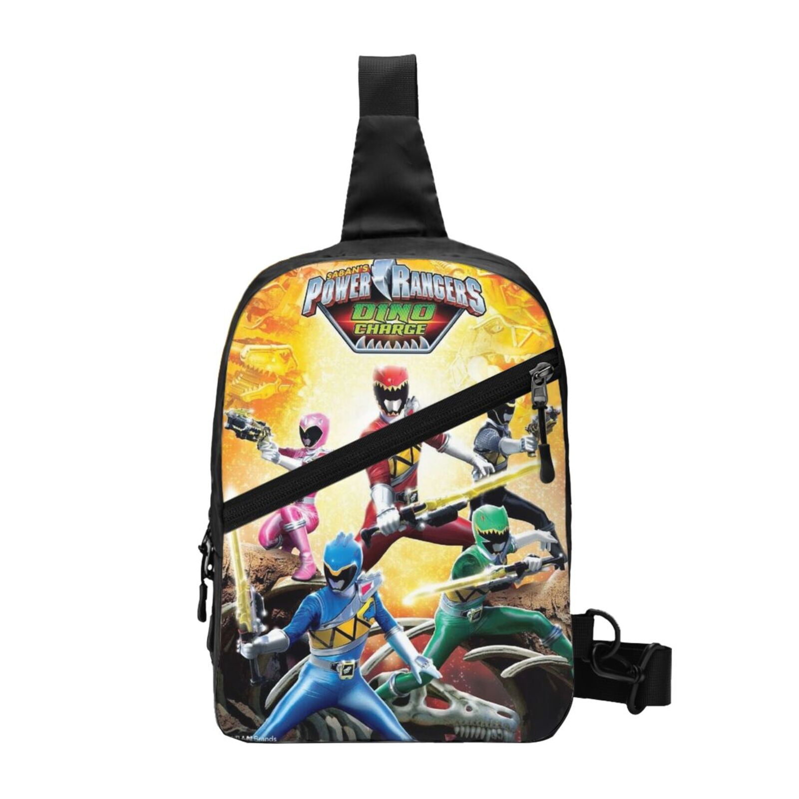 Power Rangers Sling Crossbody Backpack Shoulder Bag Chest Bag Daypack ...