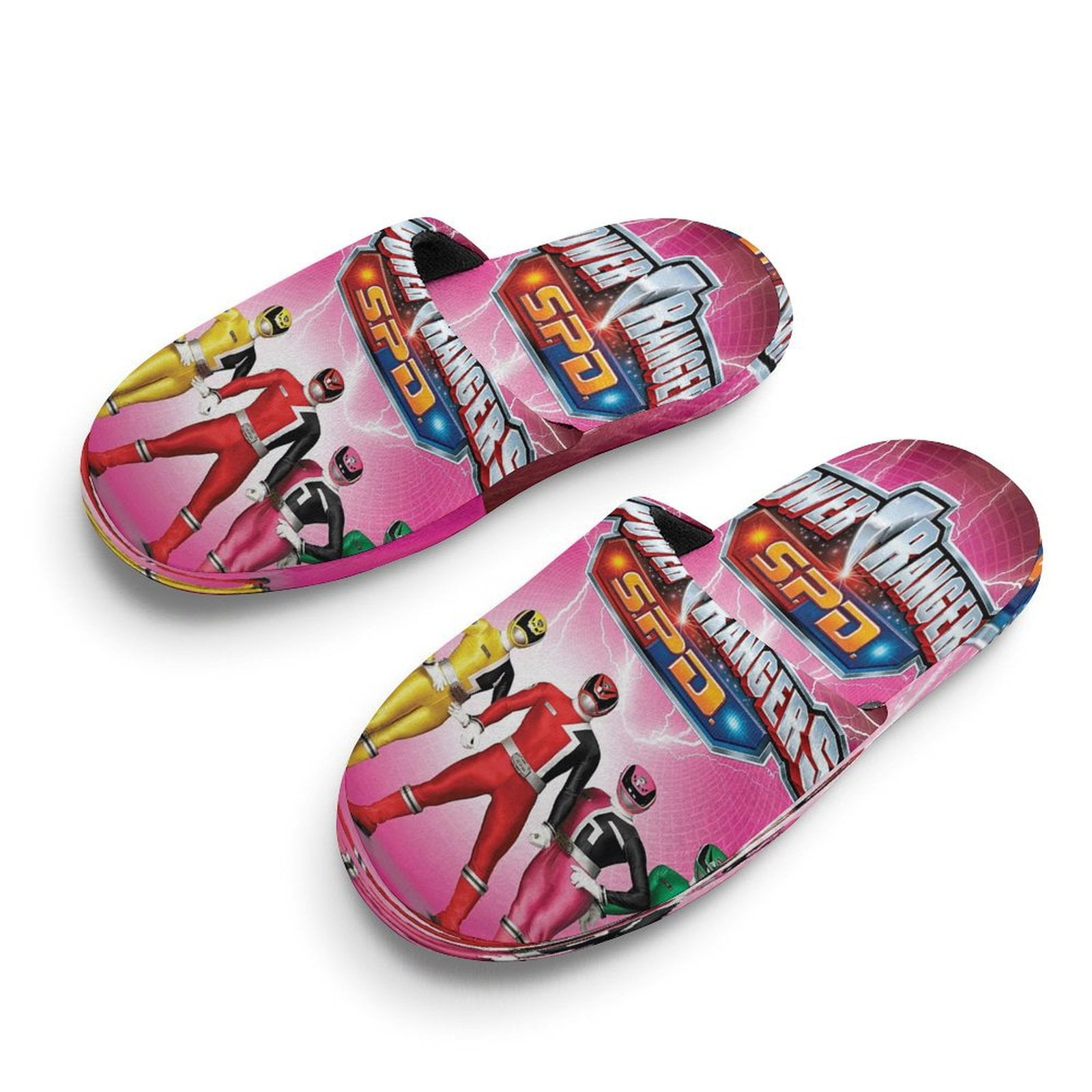Power Rangers Slippers For Kids Indoor Outdoor Cute Cotton Slippers ...