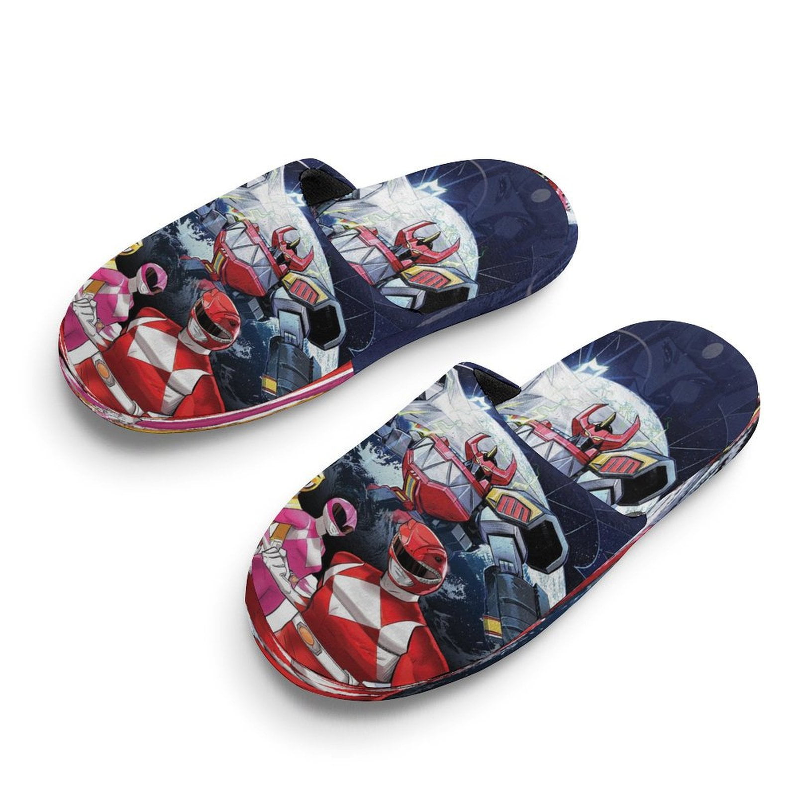 Power Rangers Slippers For Kids Indoor Outdoor Cute Cotton Slippers ...