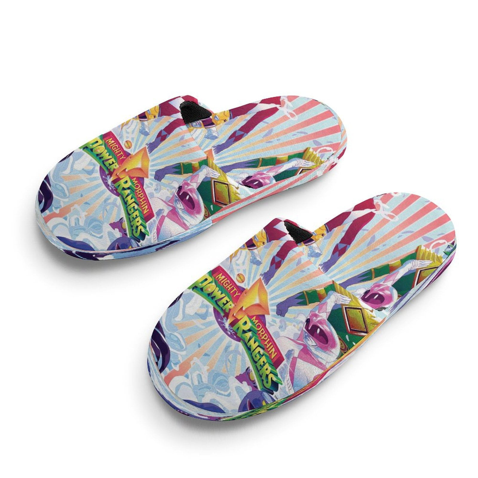 Power Rangers Slippers For Kids Indoor Outdoor Cute Cotton Slippers ...