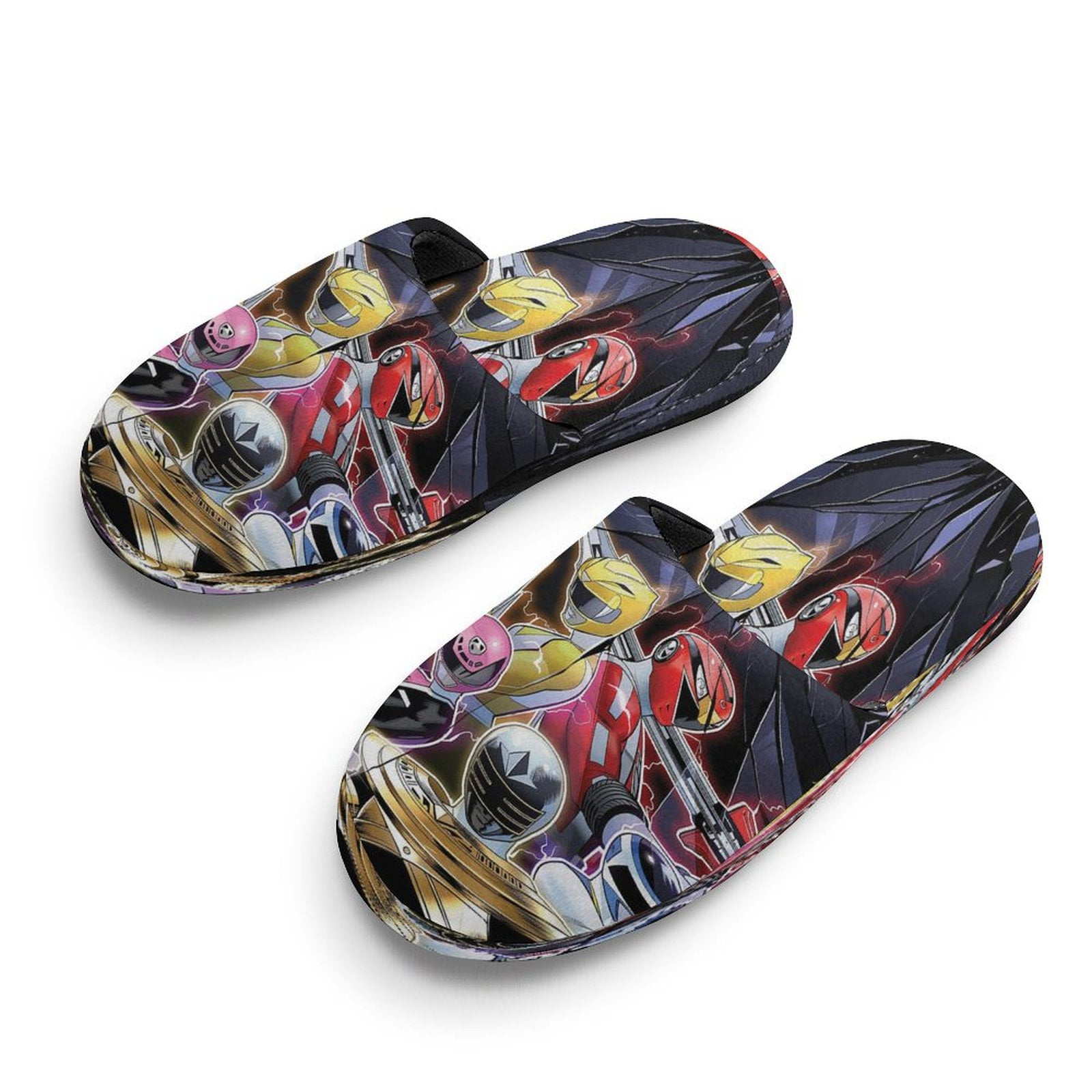 Power Rangers Slippers For Kids Indoor Outdoor Cute Cotton Slippers ...