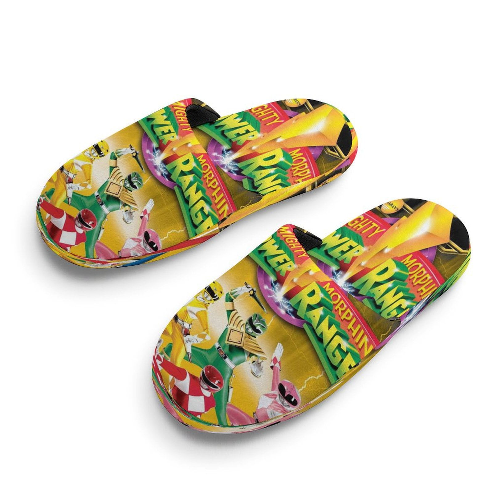 Power Rangers Slippers For Kids Indoor Outdoor Cute Cotton Slippers ...